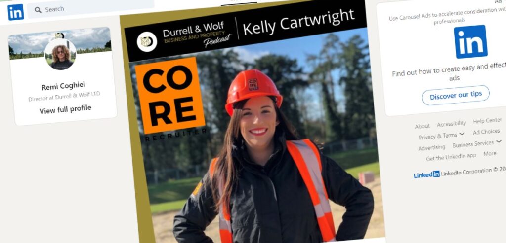 Kelly's Podcast with Durrell & Wolf is Live!